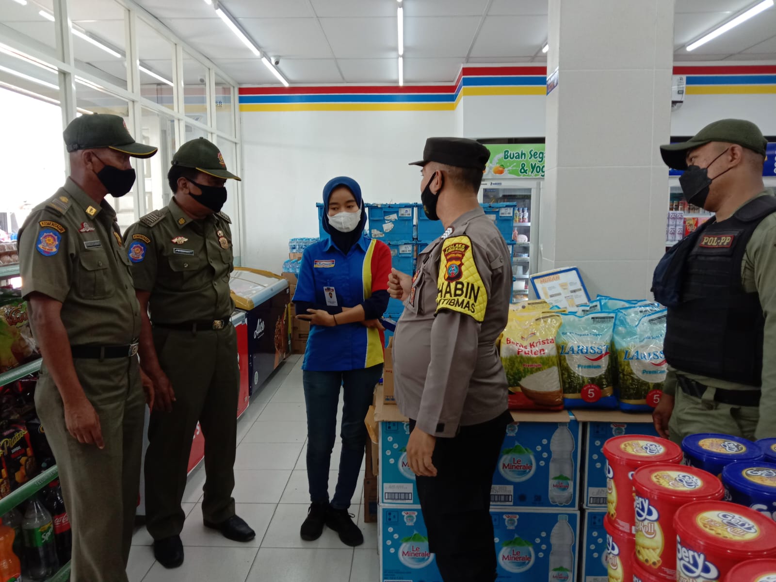 Prokes Fokus Utama Bulan Bakti Praja Wibawa di Medan Labuhan - DATAMEDAN